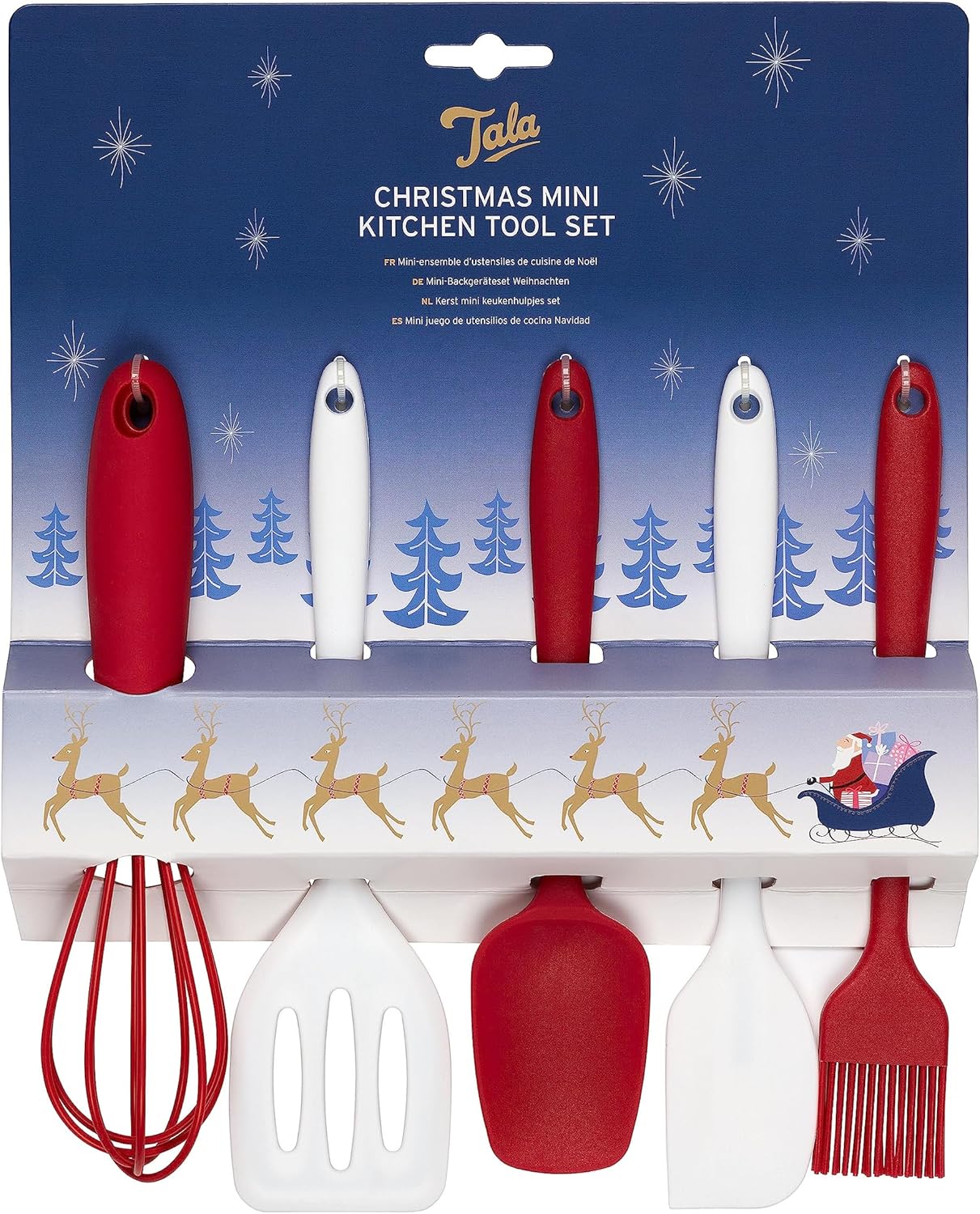 Tala Christmas Mini Kitchen Tool Set, Perfect for Festive Family Baking ...