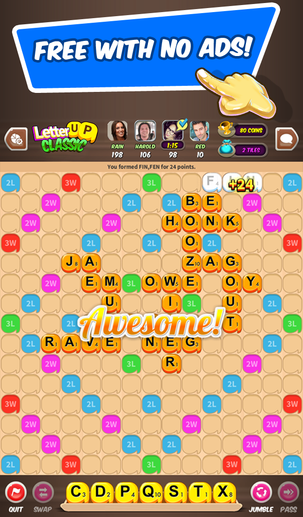 Letter UP: Live Word Game - App on Amazon Appstore