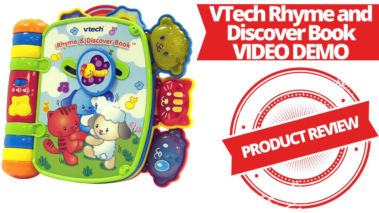 Watch Full Demo On The VTech Rhyme and Discover Book! on Amazon Live