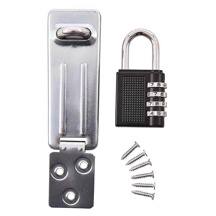 Buy Amtech T2325 Combination Padlock and Hasp Online at desertcart INDIA