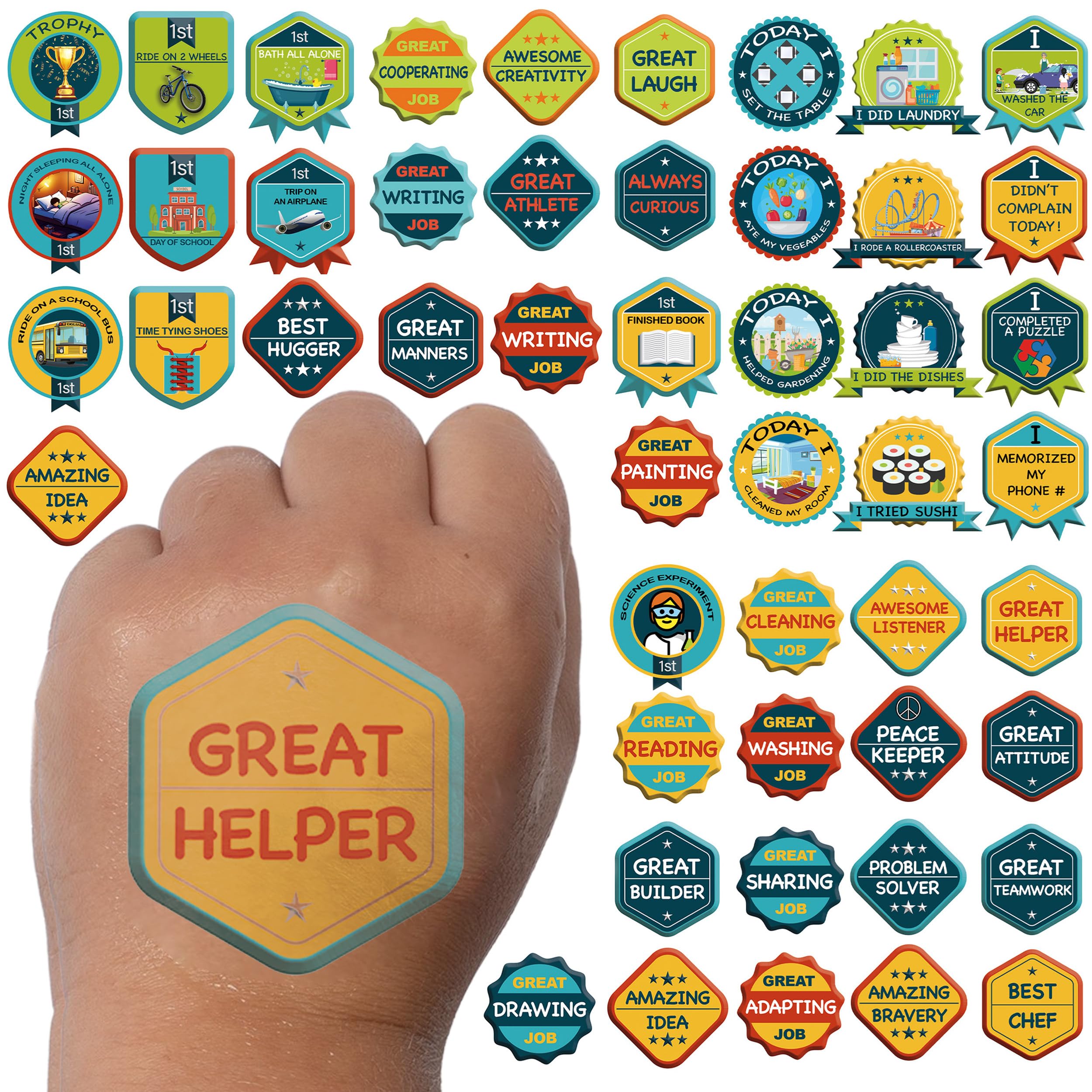 Buy Rewards for Kids Temporary Tattoos - Temporary Tattoos Given as ...