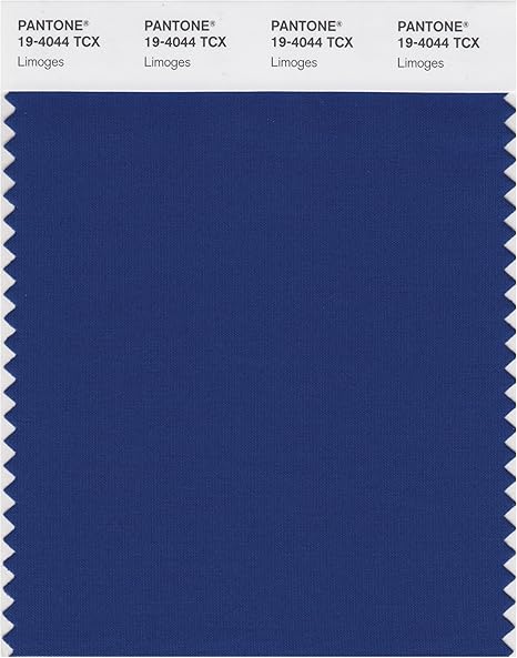 PANTONE Smart 19-4044X Color Swatch Card, Limoges - House Paint ...