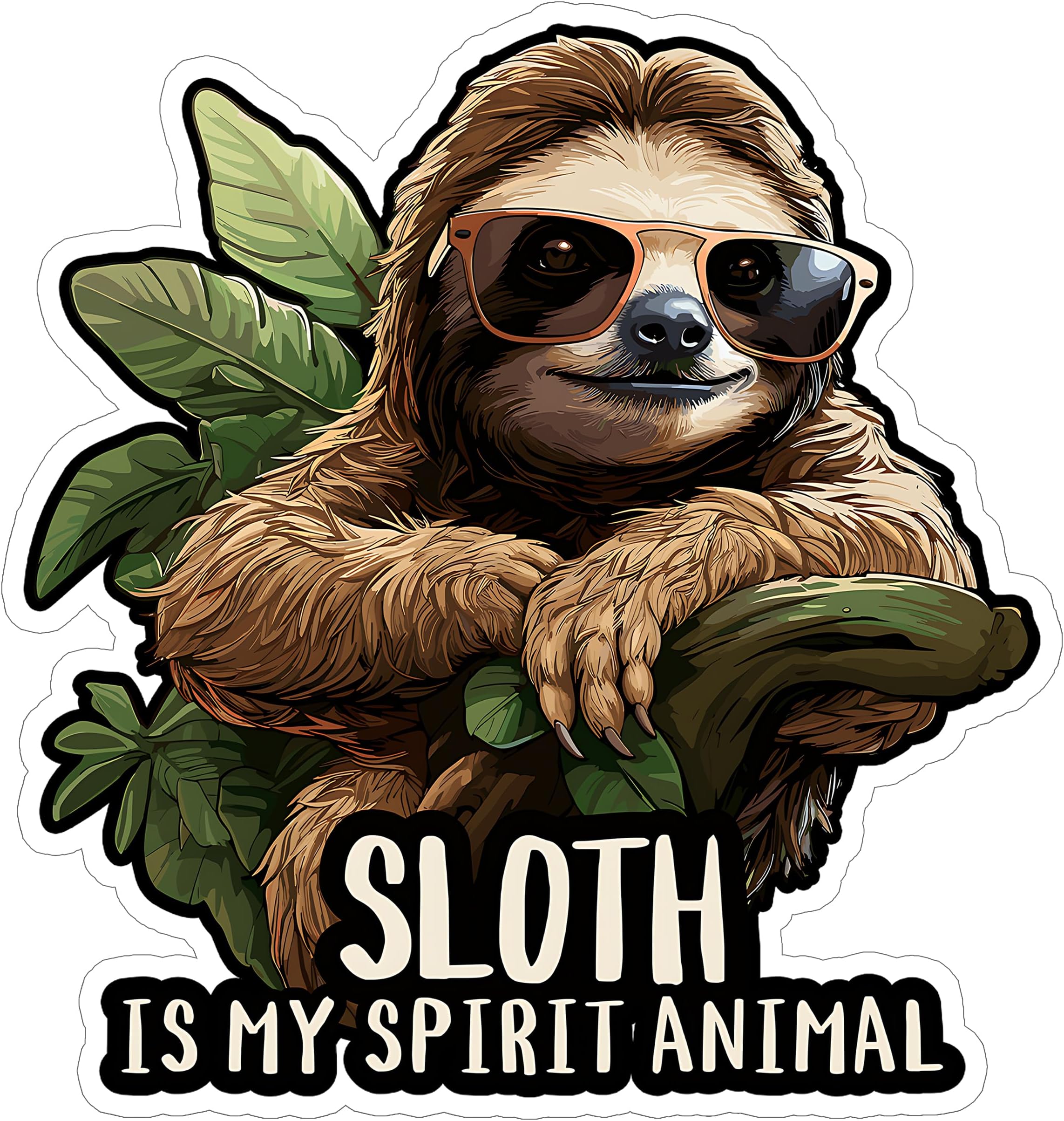 Amazon.com: Sloth Flash Funny Bumper Laptop,MacBook Decal Sticker (3 ...