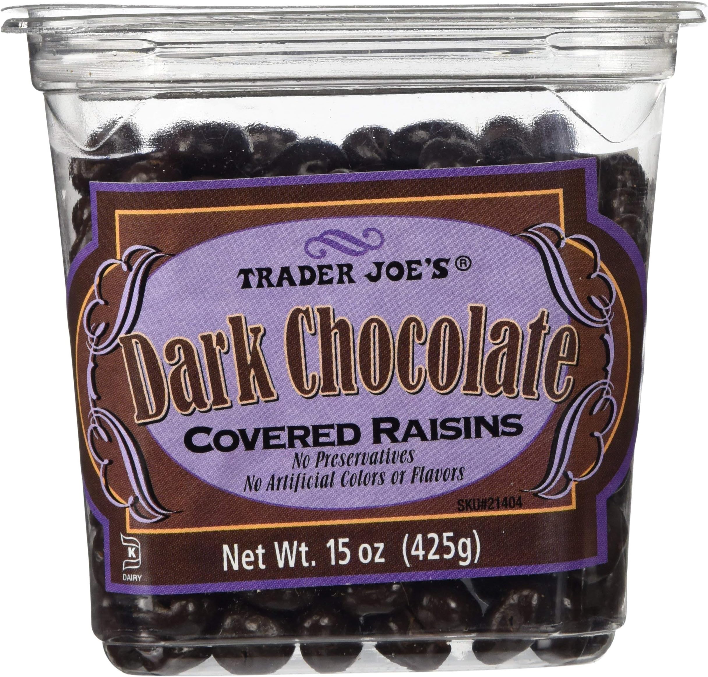 Amazon.com : Kirkland Signature Milk Chocolate Raisins Covered in Milk ...