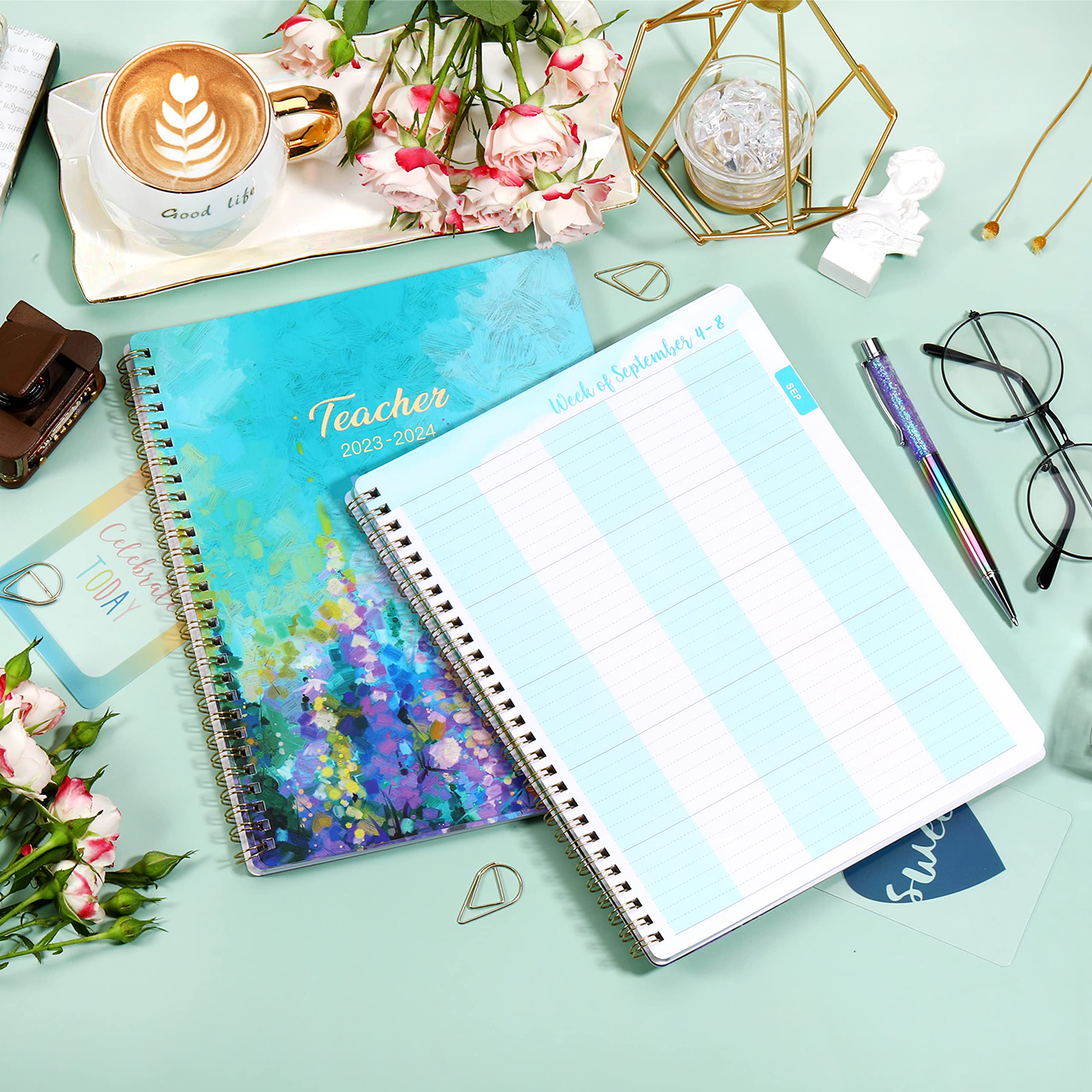 Snapklik.com : 2025-2026 Teacher Planner - Teacher Lesson Planner 2025-2026