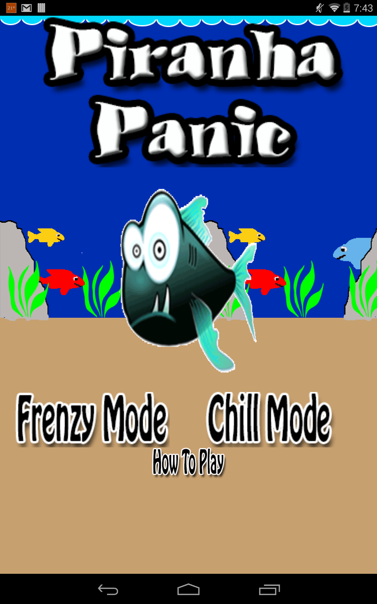 Piranha Panic - App on Amazon Appstore