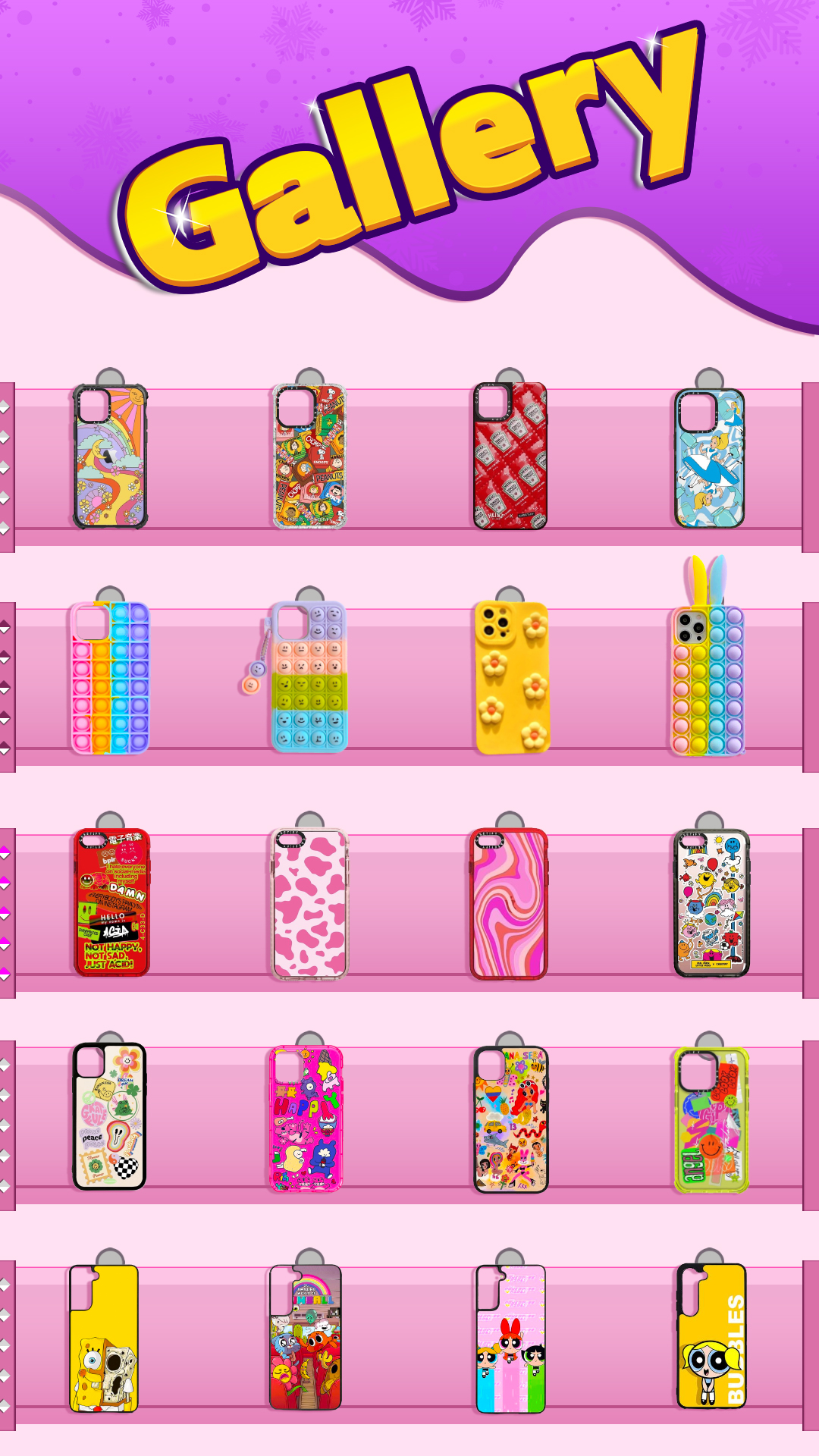 Phone Case Maker Tie Dye Game Dye Hard Color Match Spray Paint Phone ...