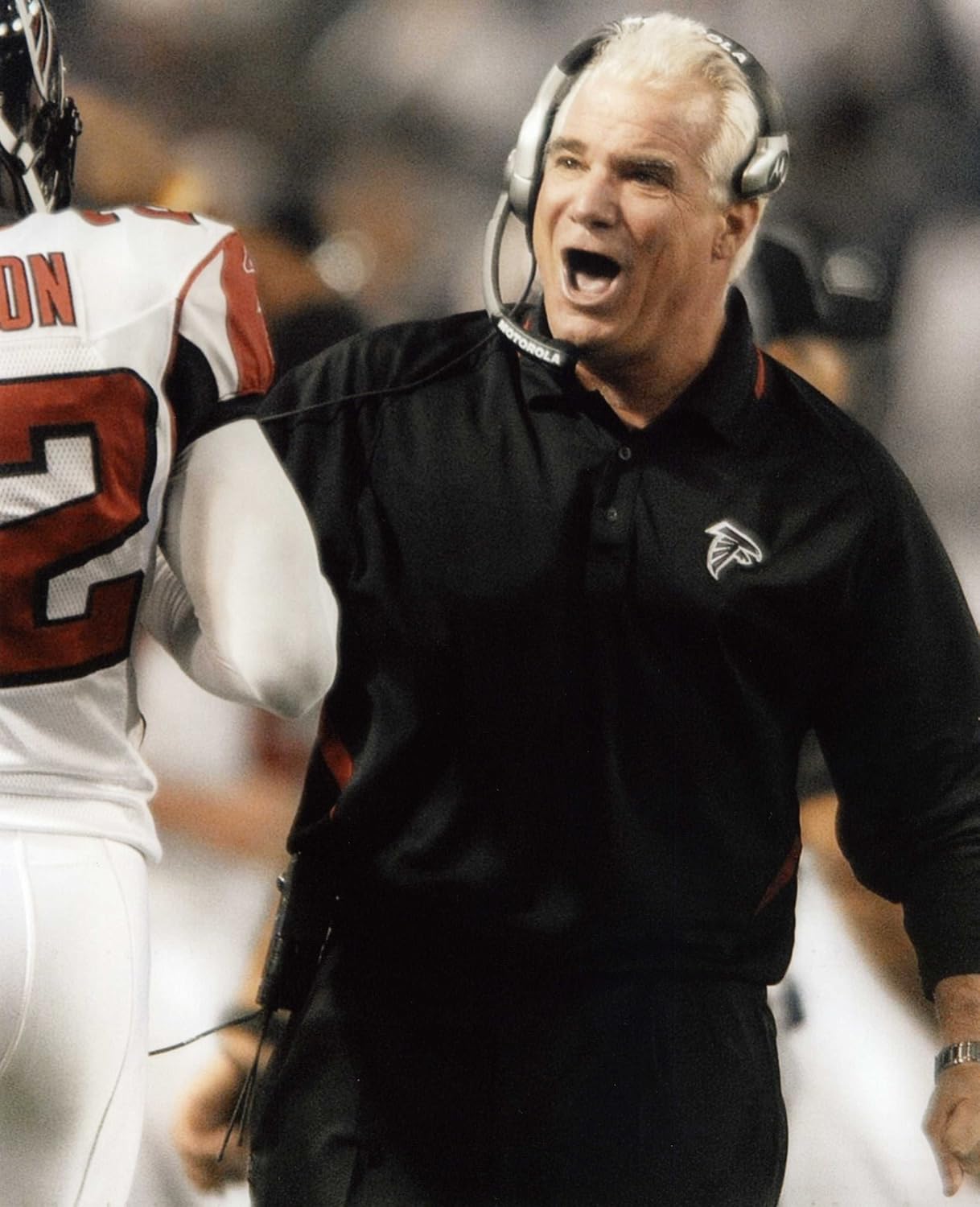 Amazon.com: COACH MIKE SMITH ATLANTA FALCONS 8X10 HIGH GLOSSY SPORTS ...