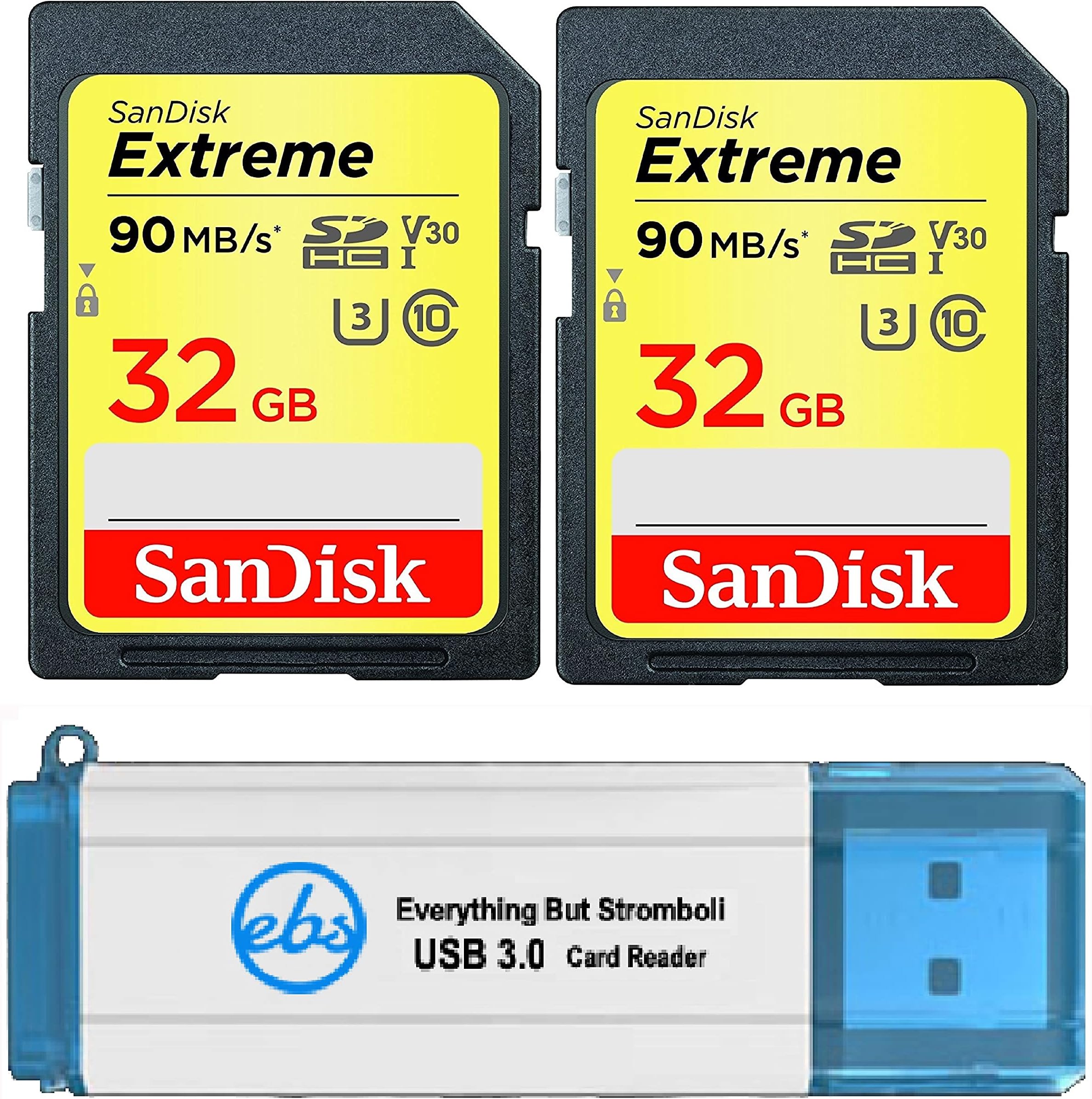 Amazon.com: SanDisk Extreme 16 GB SD Card (5 Pack) Speed Class 10 UHS-1 U3 C10 4K HD 16G SDHC ...