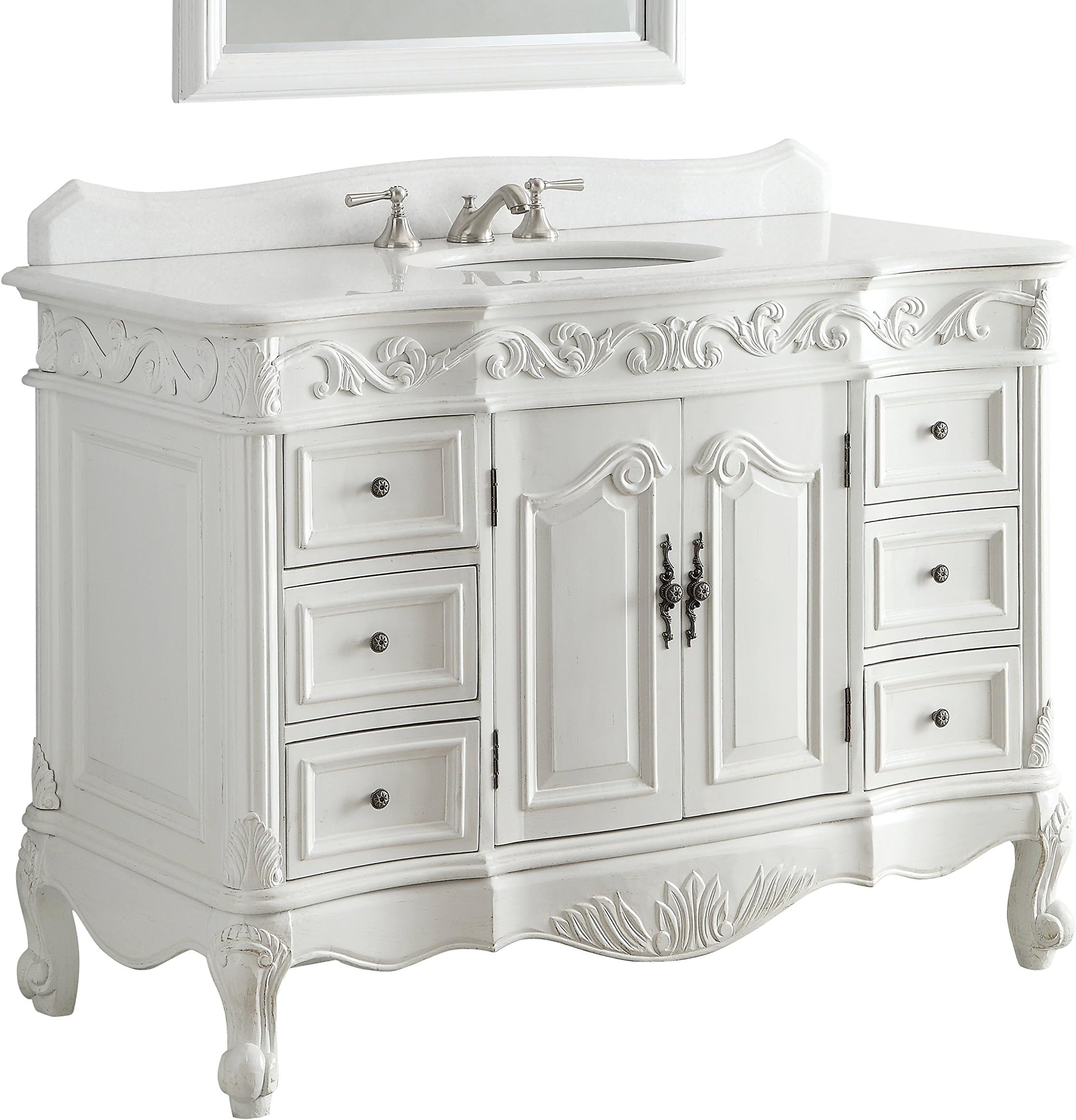 Amazon.com: Benton Collection 50 inch Traditional Style Hopkinton ...