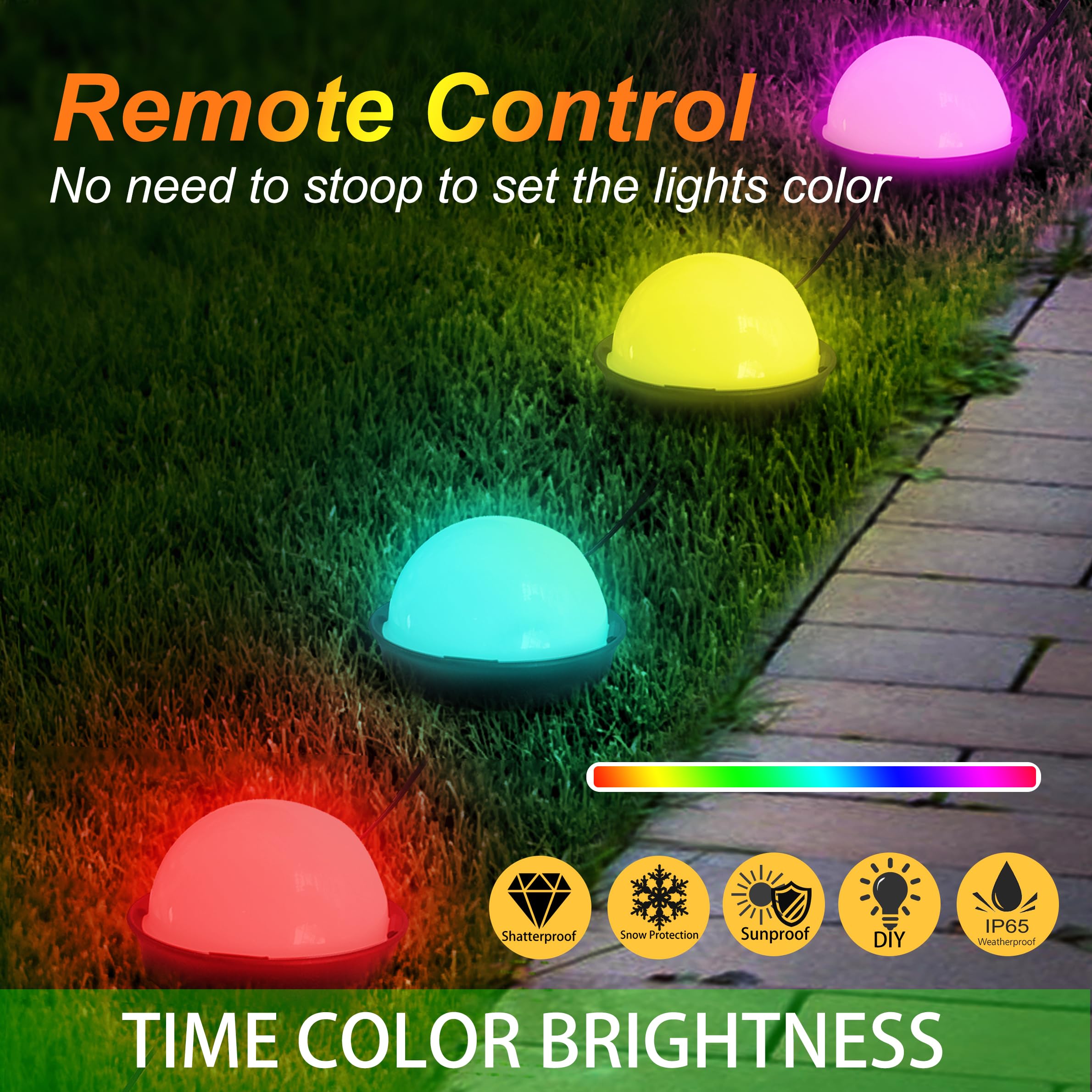 Remote Color Changing Solar Lights Color Changing Solar Led Garden