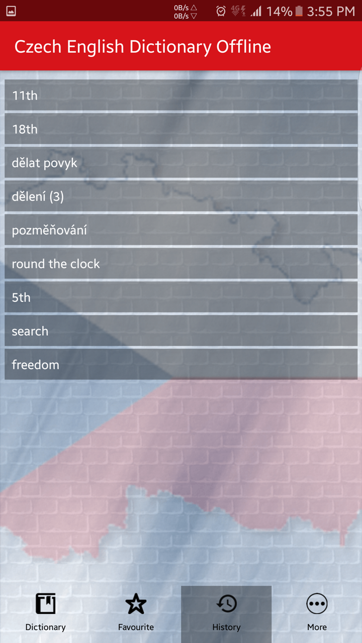Czech English Dictionary Offline - App on Amazon Appstore