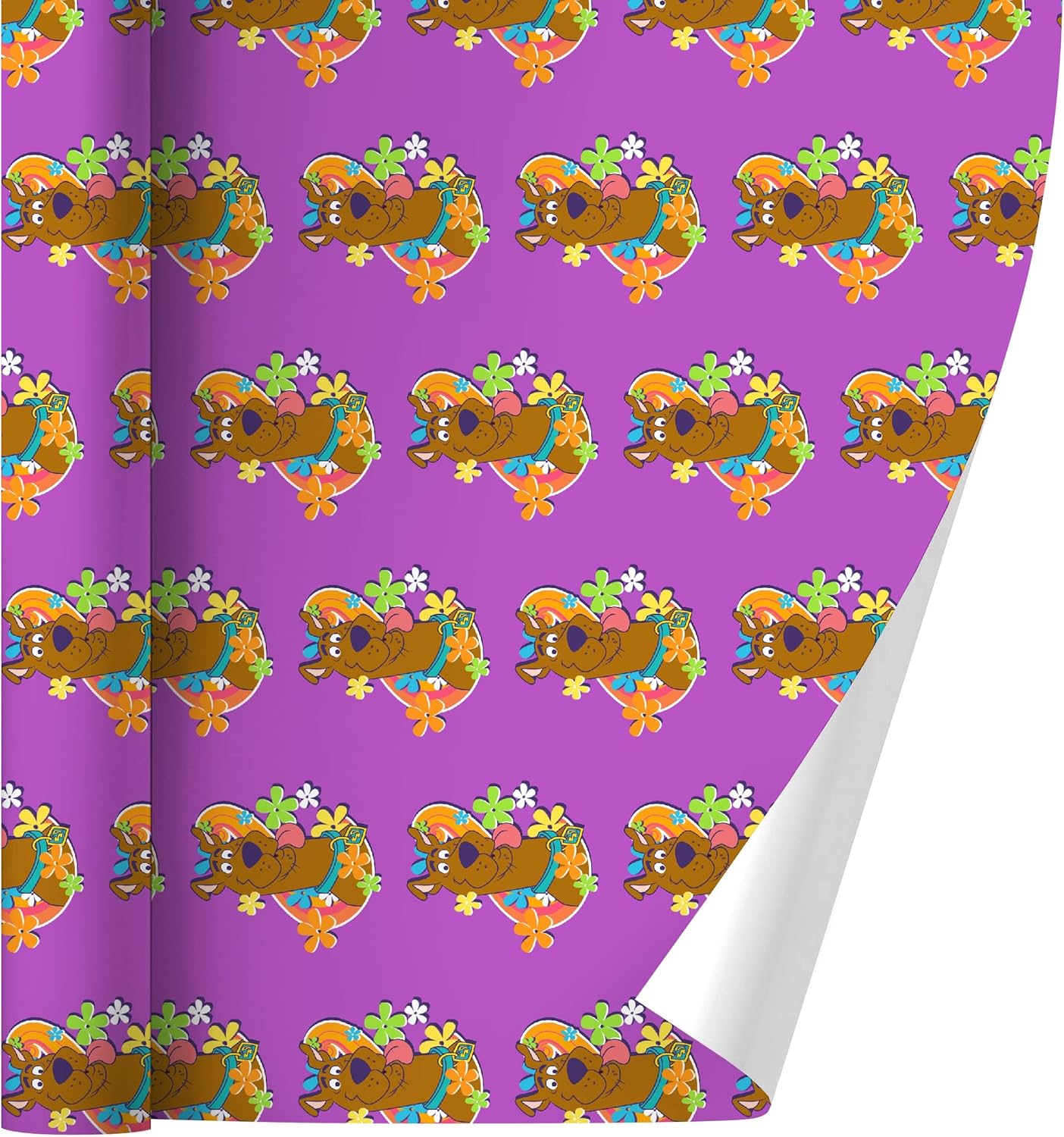 GRAPHICS & MORE Groovy Scooby-Doo Gift Wrap Wrapping Paper Rolls ...