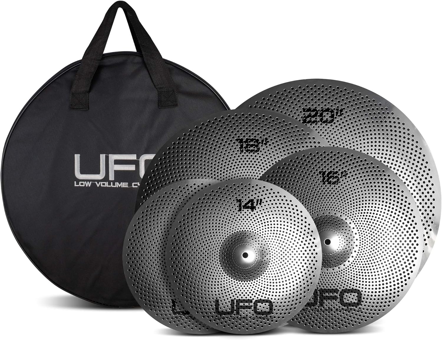 Amazon.com: UFO Cymbals Low Volume (UFOSET2) : Musical Instruments