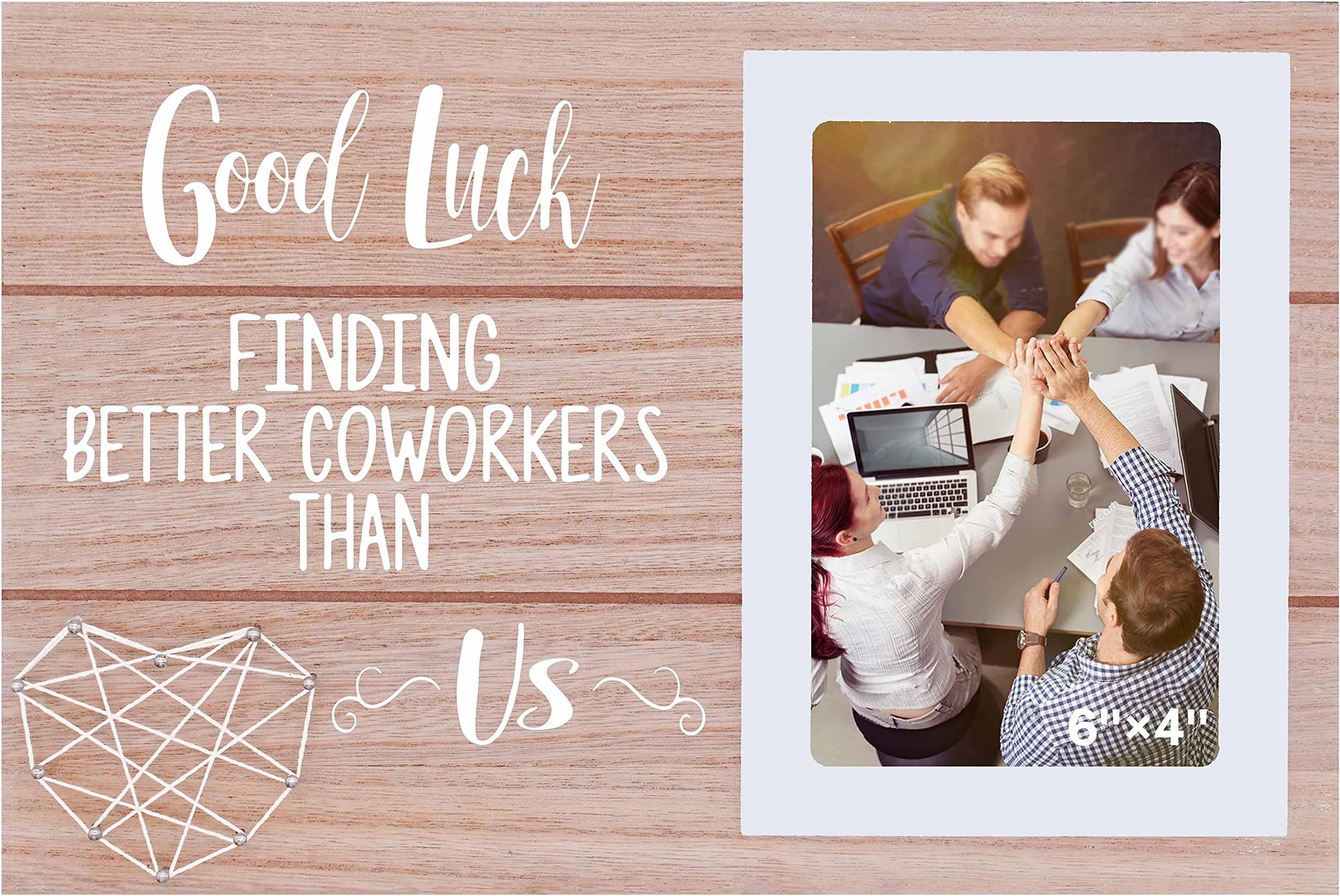 Amazon.com - Zauly Coworker Going Away Gifts Wood Picture Frame ...