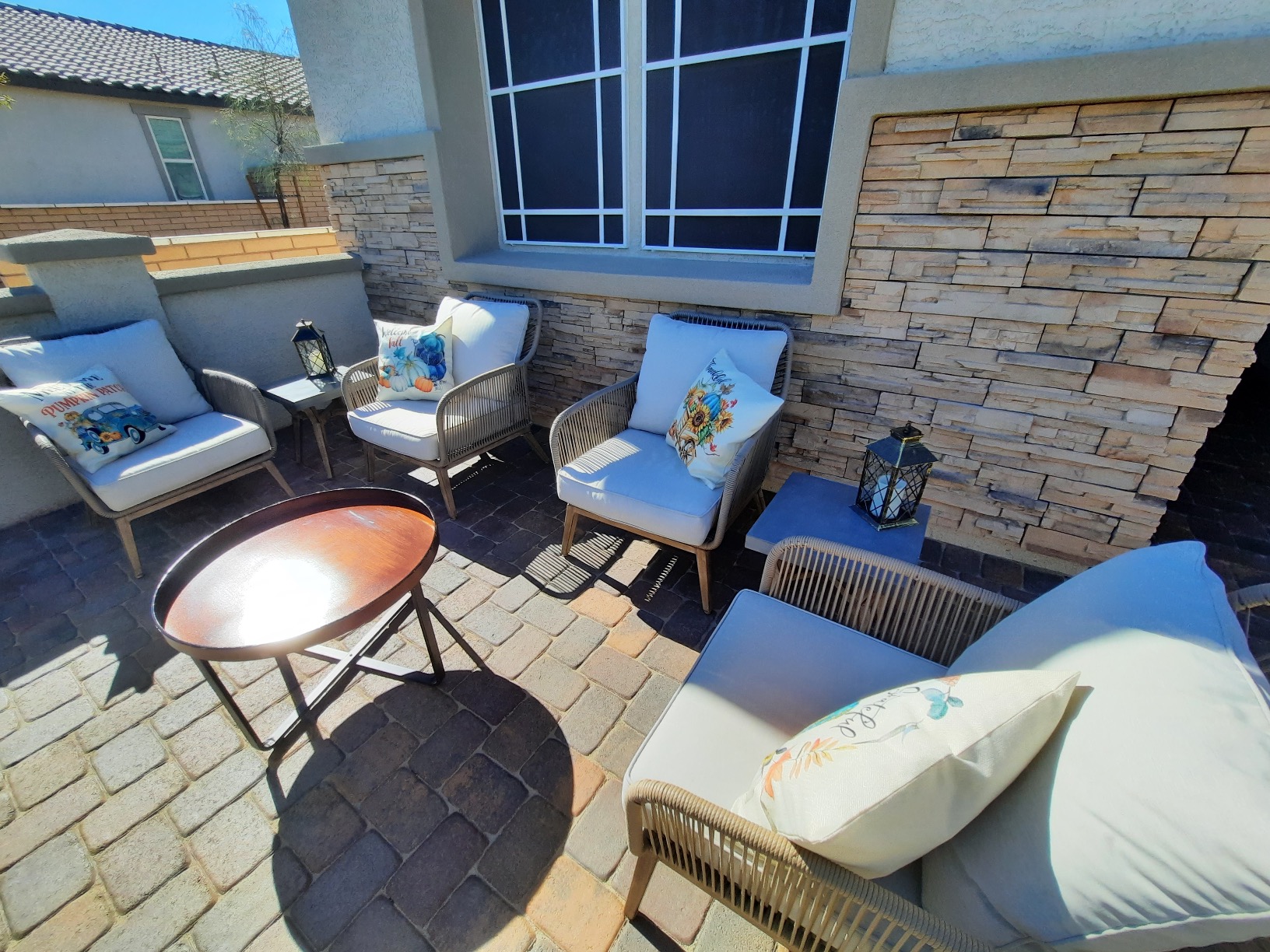 $23/mo - Finance Kate and Laurel Zabel Modern Round Metal Coffee Table ...