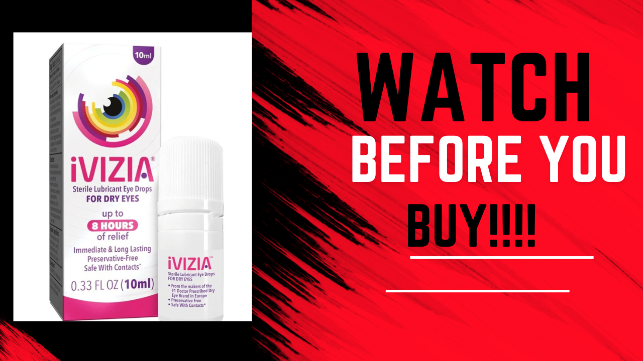 Watch Honest Review of Ivizia Sterile Lubricant Eye Drops on Amazon Live