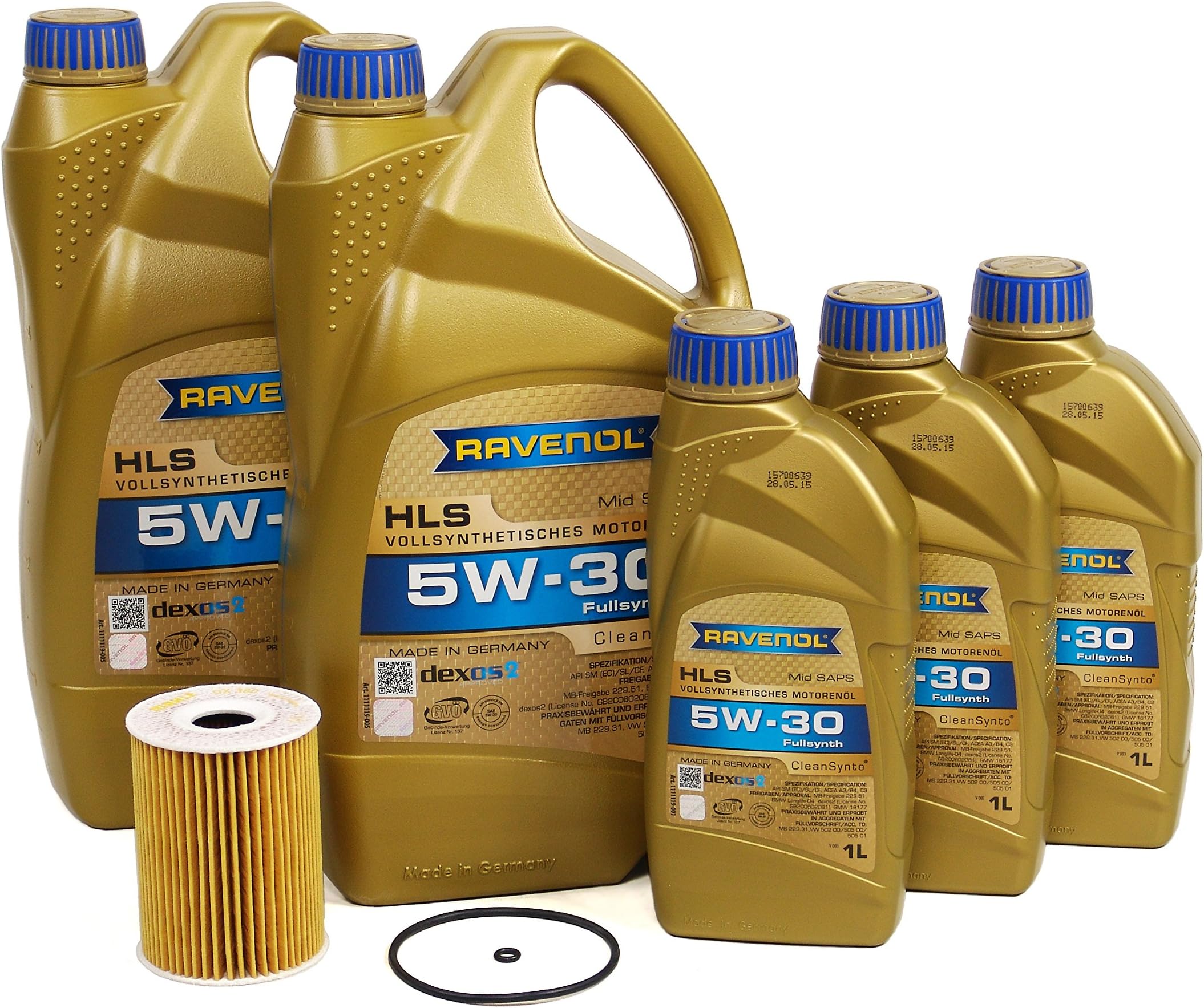 Amazon.com: BLAU J1A7004-A Motor Oil Change Kit - Compatible with 2010 ...