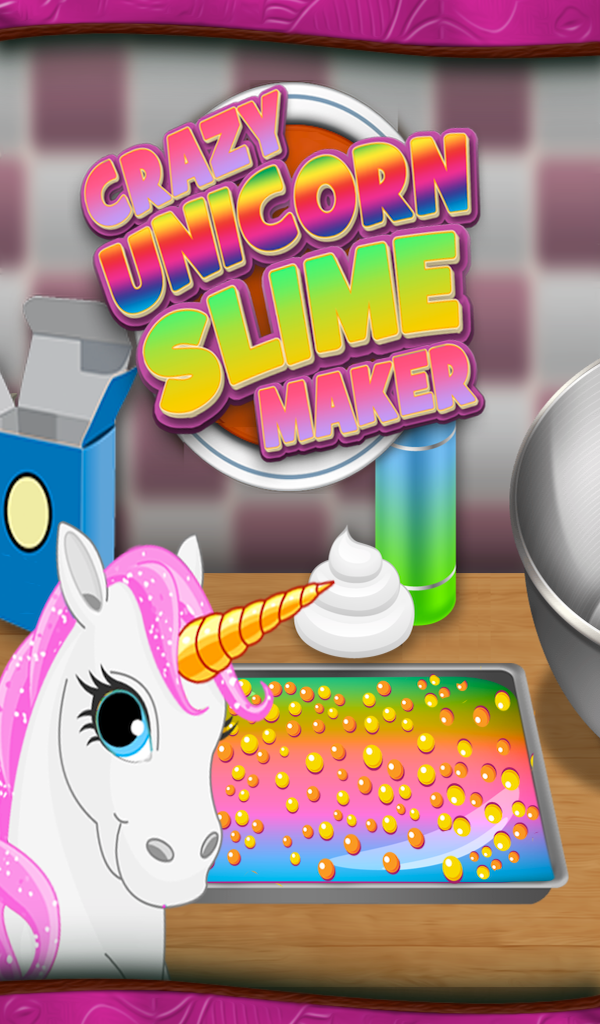 Crazy Unicorn Slime Maker: Fun DIY Slime Making Game for Kids - App on ...