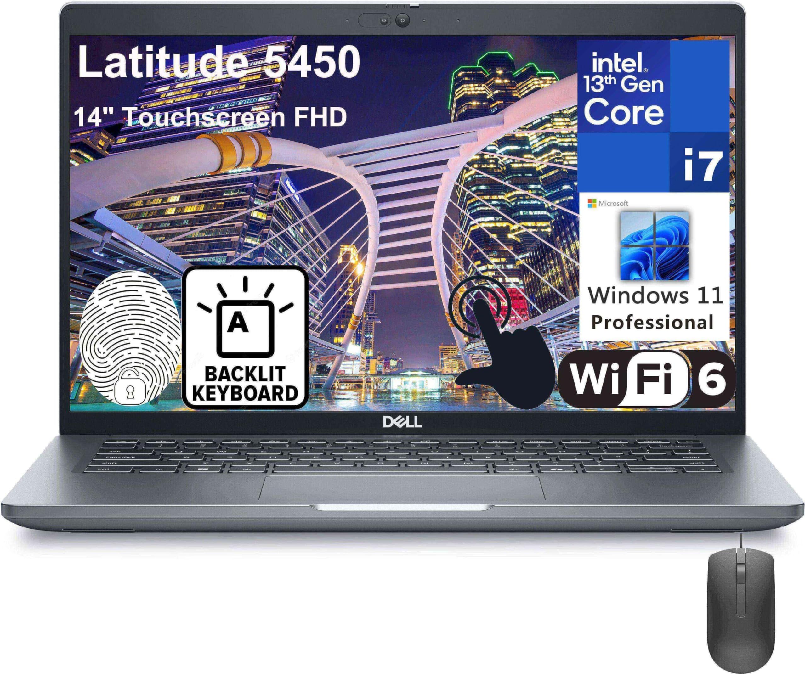 Amazon.com: Dell Latitude 5450 14" Touchscreen FHD Business Laptop ...