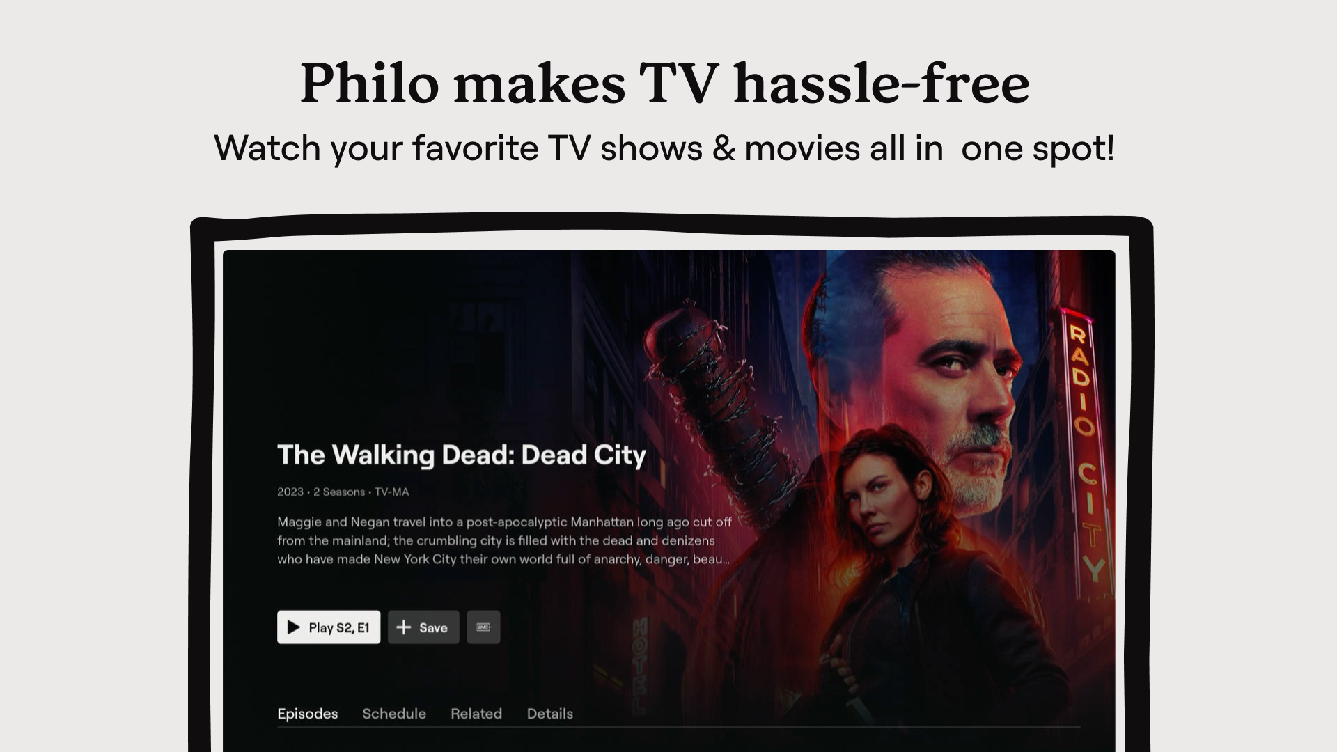 Philo: Live TV, Movies, Shows and Free Channels - App on Amazon Appstore