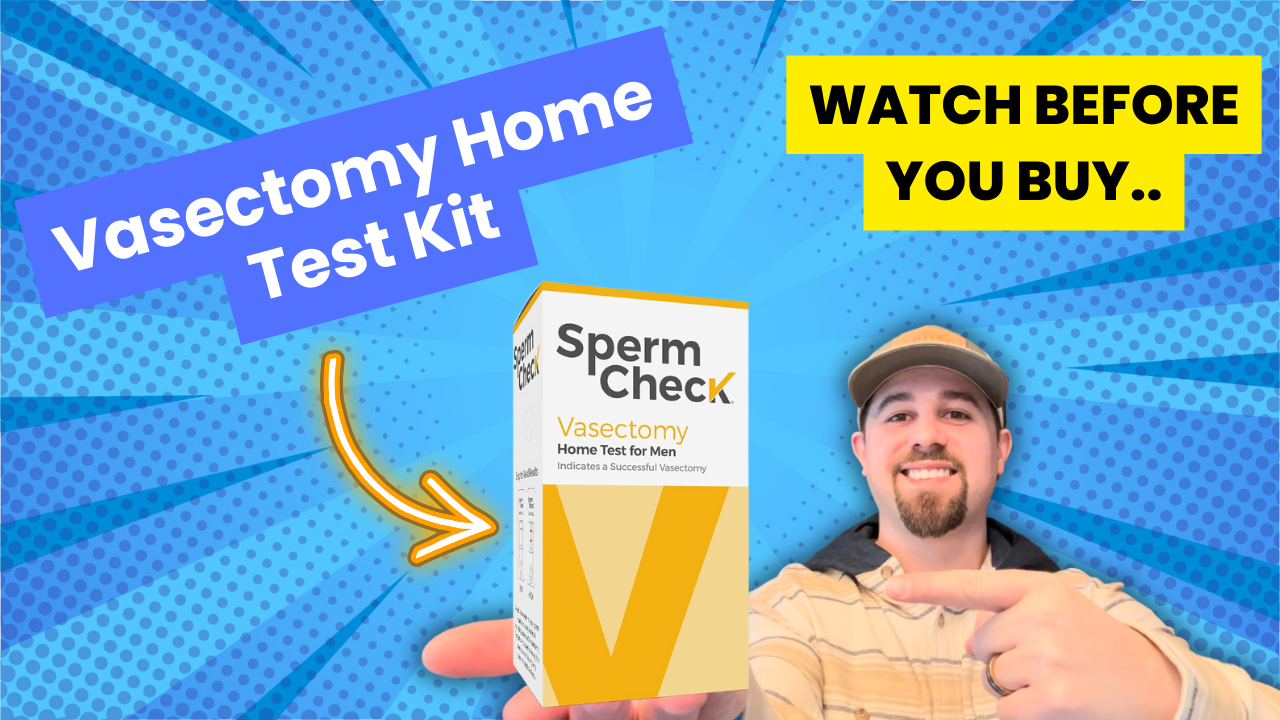 Watch HONEST REVIEW of the Vasectomy Home Test Kit | MUST WATCH on ...
