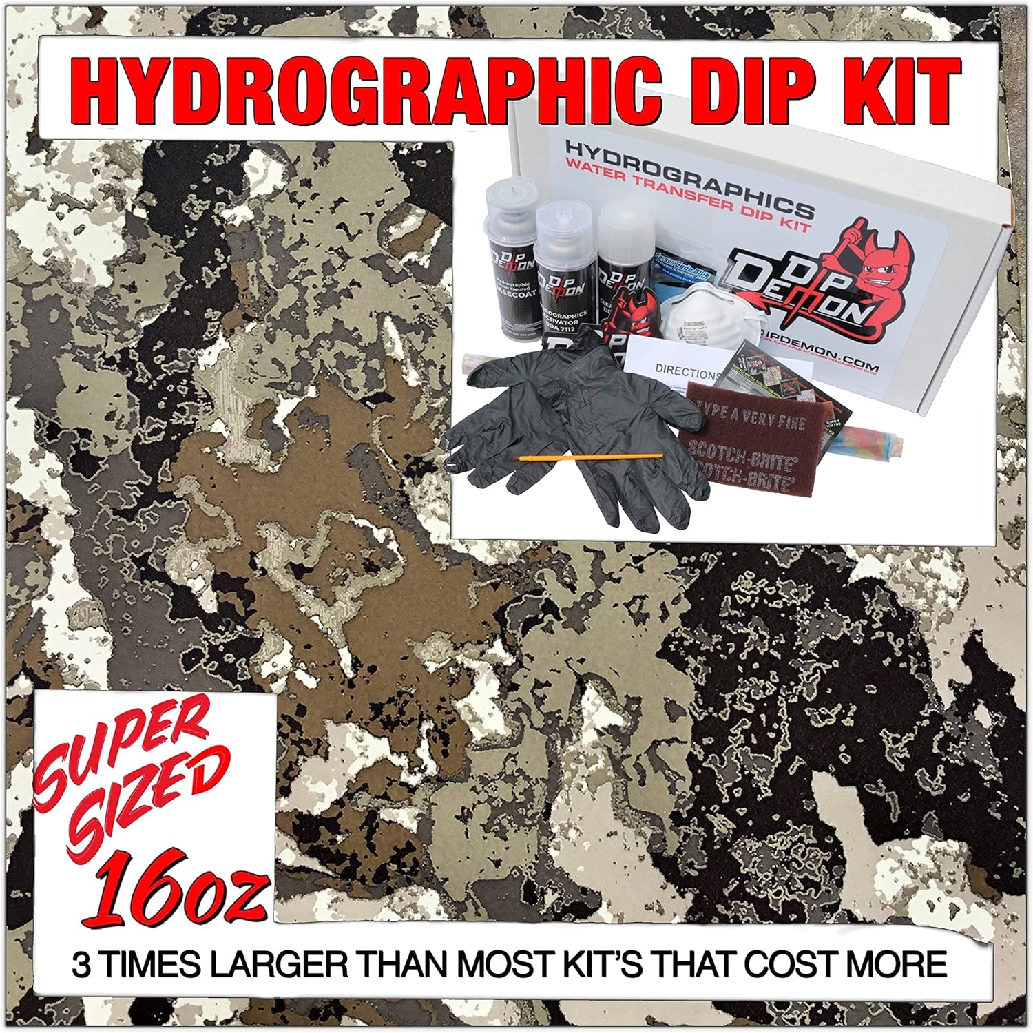 Hydrographic Dip Kit Veil Cervidae Camo Camouflage Nepal | Ubuy