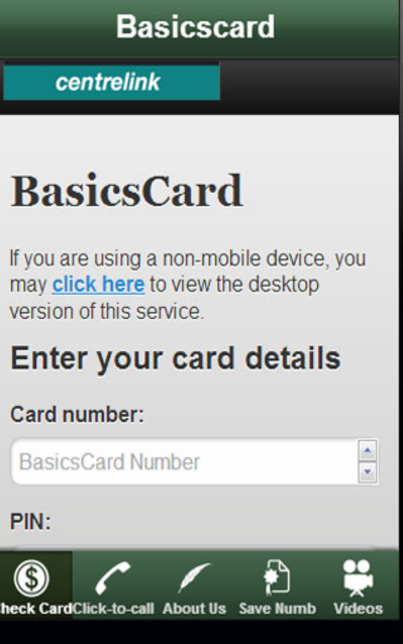 Aplicación Basicscard en Amazon Appstore