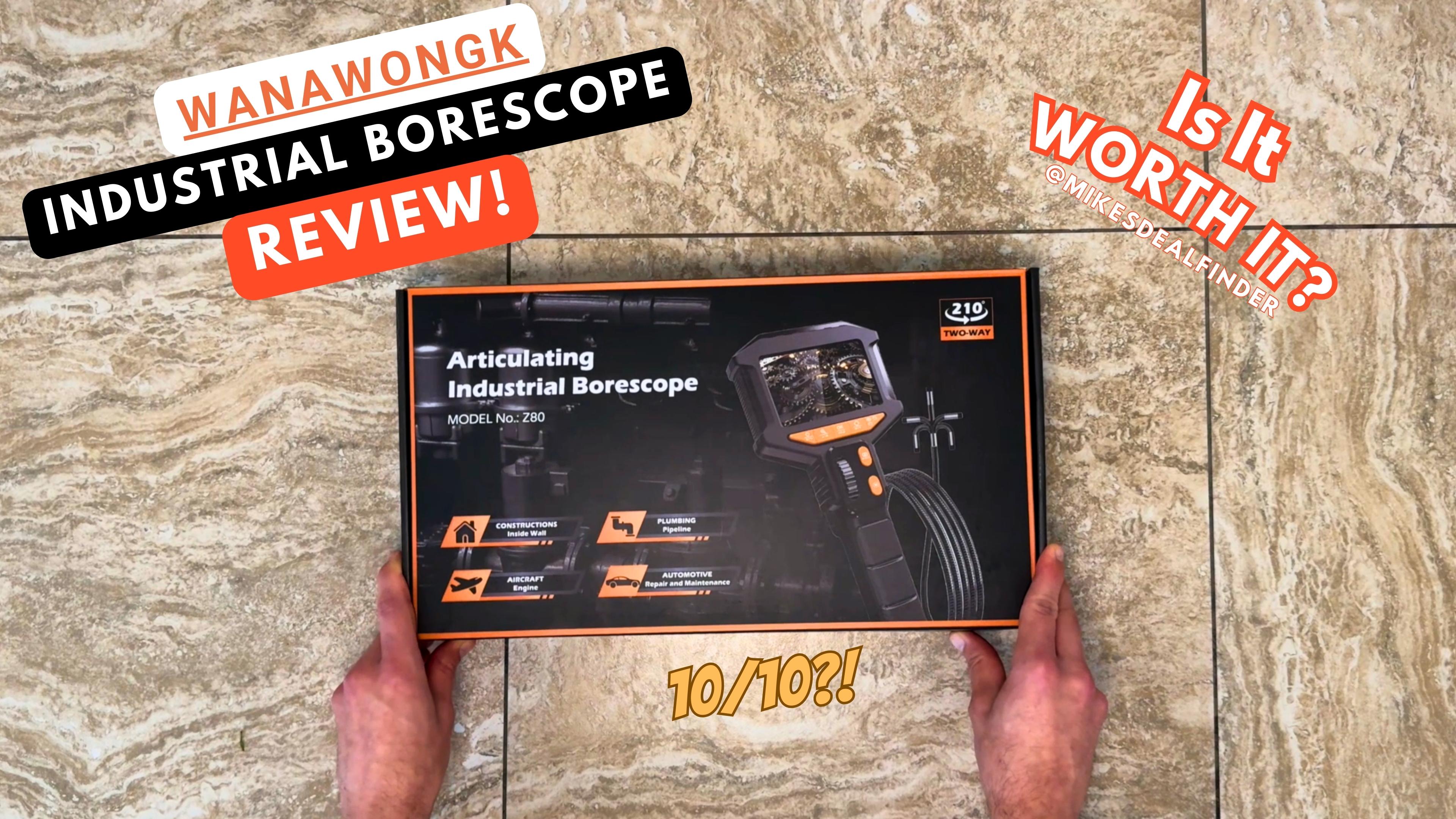 Watch WANAWONGK Borescope Review! Watch B4 You Buy! on Amazon Live