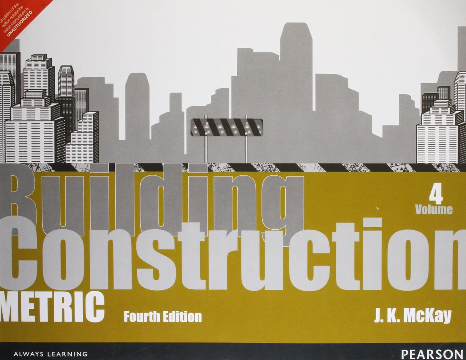 Building Construction: Metric Volume 4 -4Th Edition : MCKAY, W.B ...