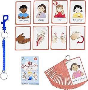 Special Needs My Communication BSL Cards For Speech Delay Non-Verbal or ...