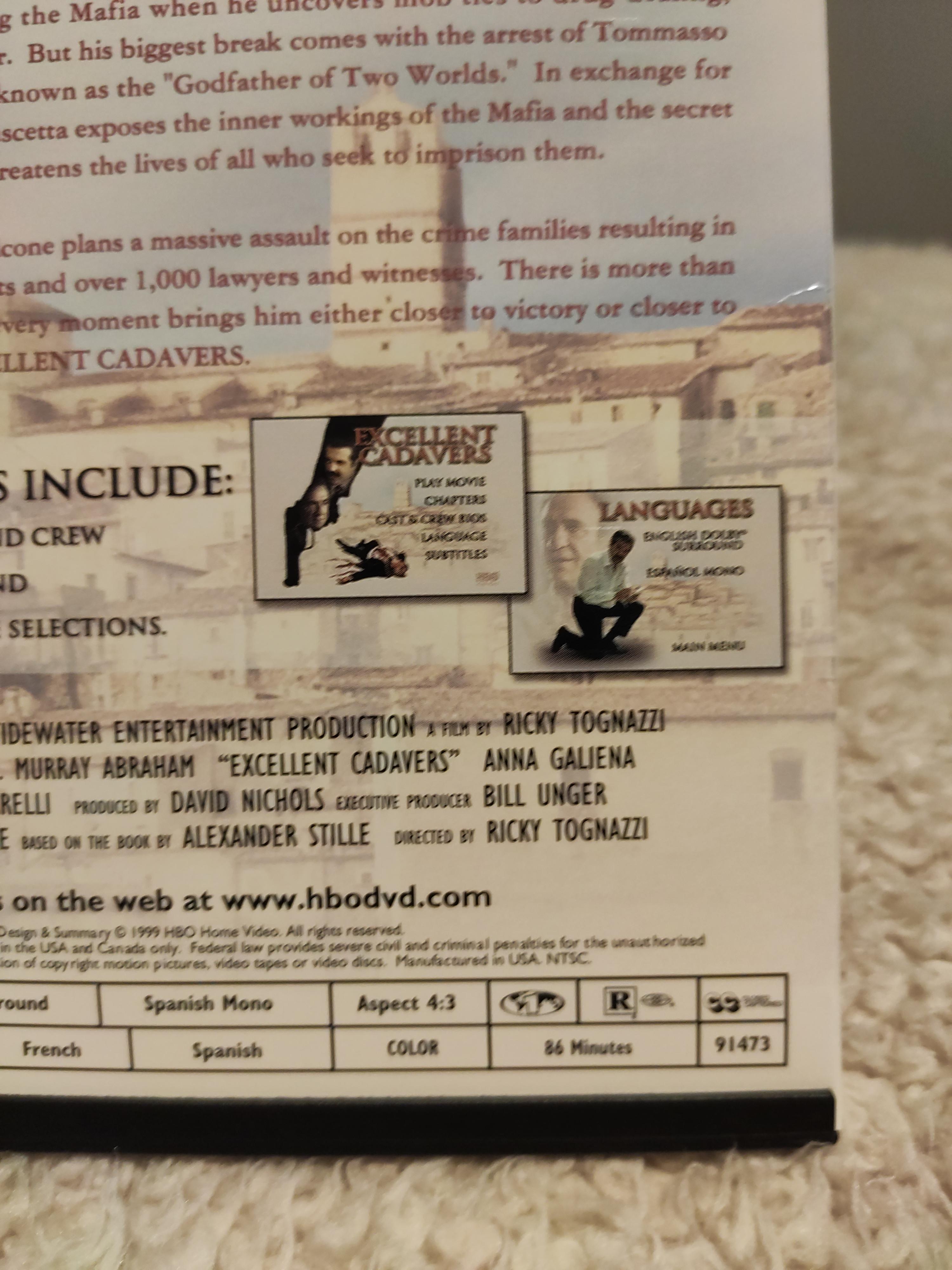 Amazon.com: Excellent Cadavers : Ricky Tognazzi, F. Murray Abraham ...