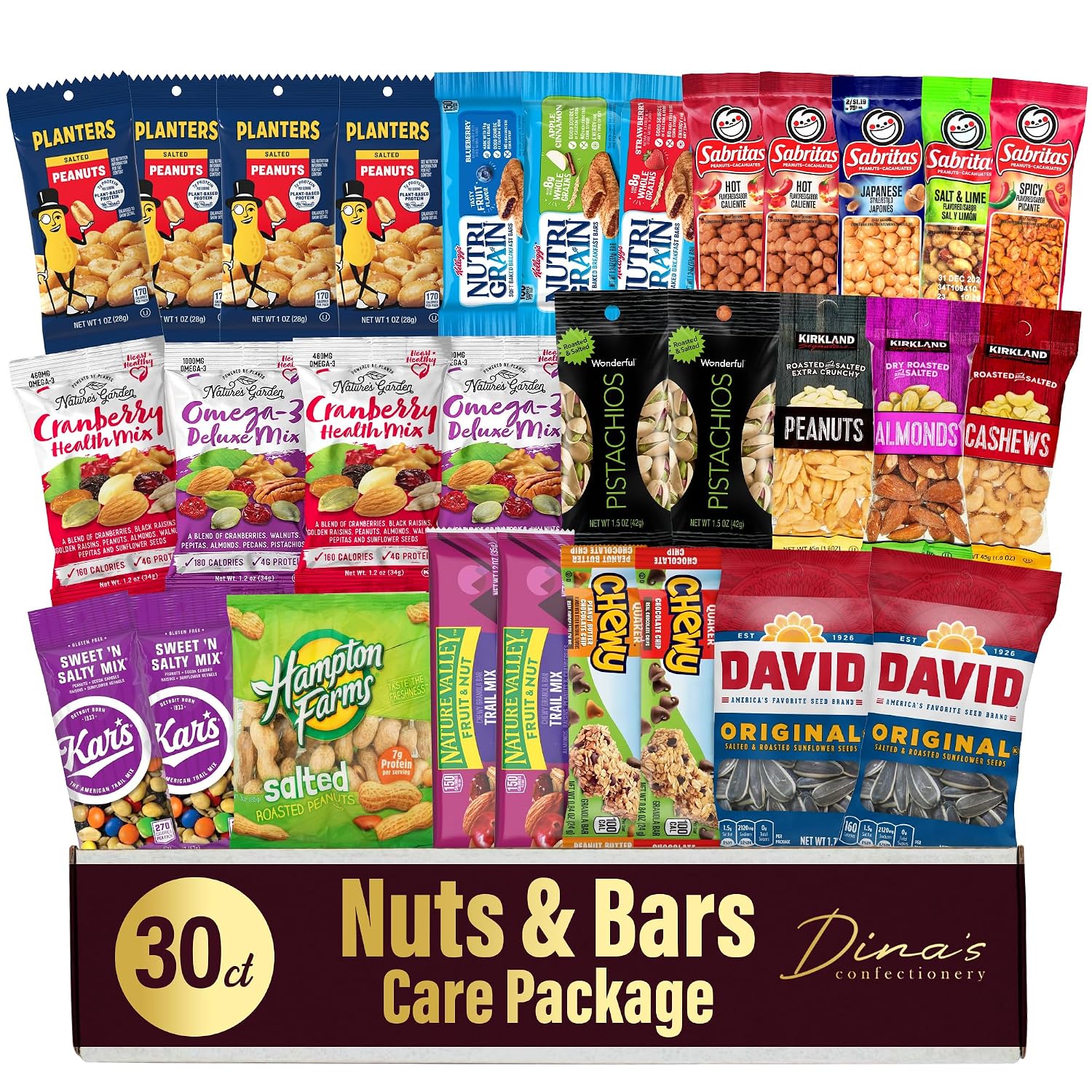 Amazon.com: Premium Healthy Snacks Variety Pack for Adults (30 Count ...