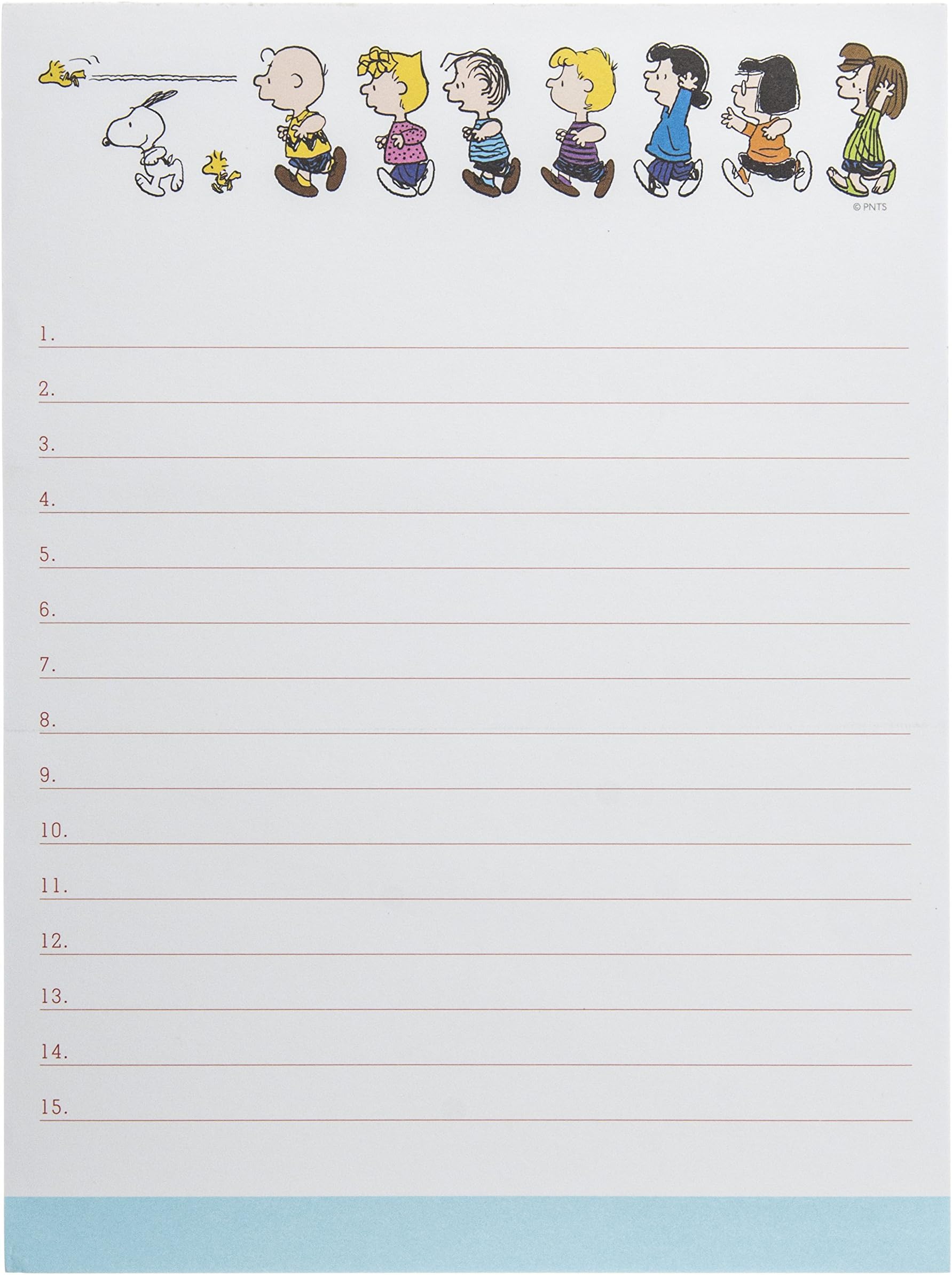 Amazon.com : Graphique Large Notepad, Brush Strokes – 6" x 8", Cute ...