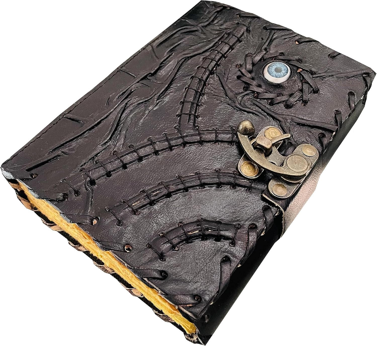 Amazon.com : Hocus pocus book of spell prop vintage leather journal ...