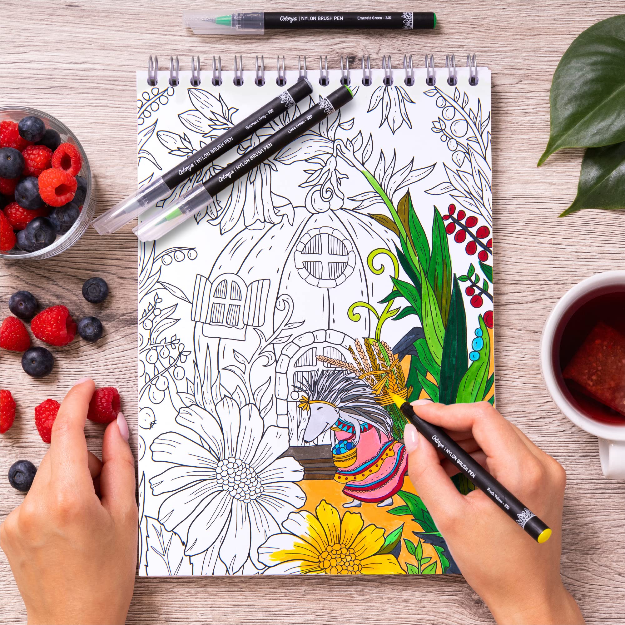 Snapklik.com : Adult Coloring Books By Colorya - A4 Size - Wonderful ...