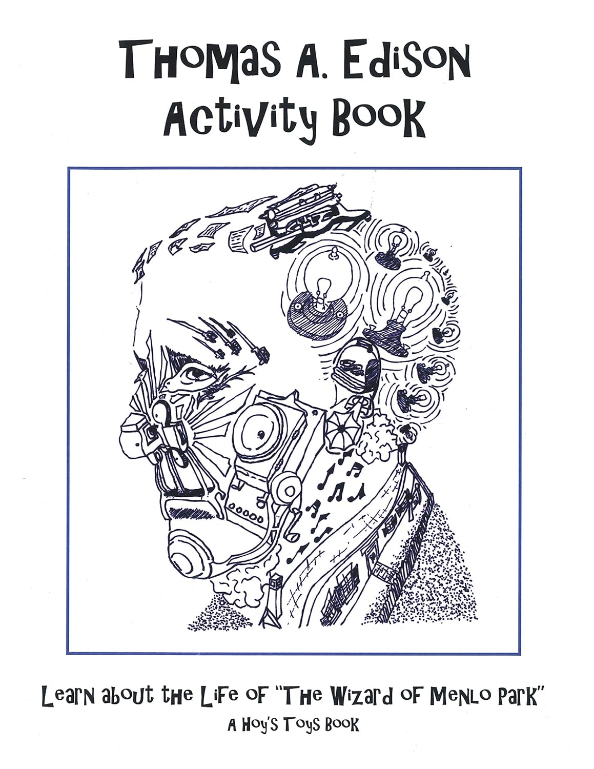 Amazon.com: Hoy's Toys Thomas Edison Activity Book : Thomas Edison ...