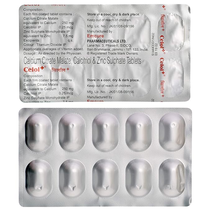 Celol+ - Strip of 10 Tablets : Amazon.in: Health & Personal Care