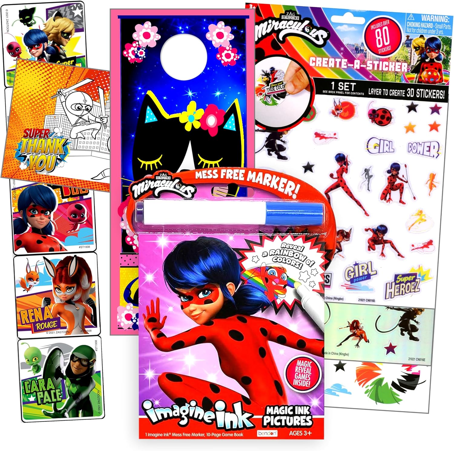 Miraculous Ladybug Activity Bundle: Stickers, Australia | Ubuy