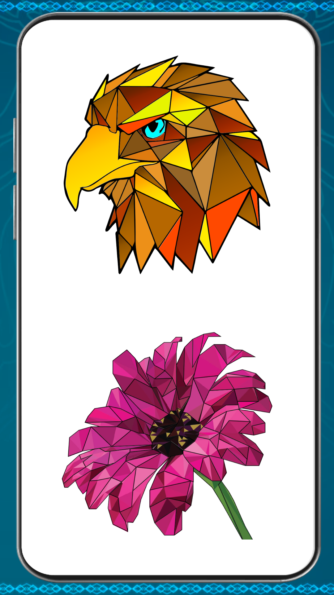 Poly Art: Paint by Sticker, Color by Number Puzzle - App on Amazon Appstore