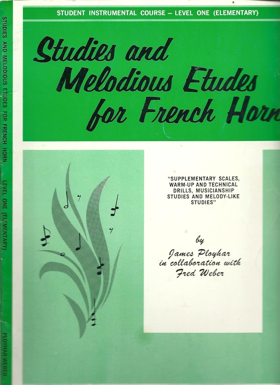 Amazon.com: Studies and Melodious Etudes for French Horn (Student ...