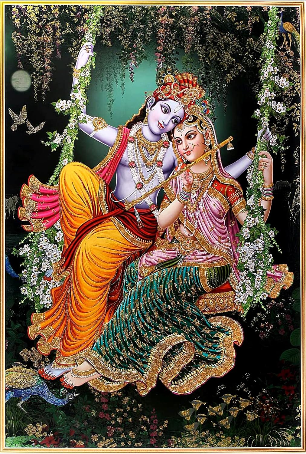 12X18 Inch Lord Radha Krishna Poster for Imperial Philippines | Ubuy
