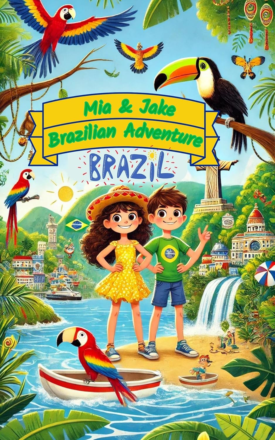 Amazon.com: Brazilian Adventures with Mia and Jake: Kids Travel ...