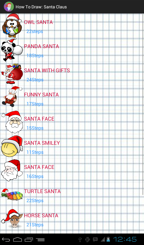 How To Draw: Santa Claus - App on Amazon Appstore
