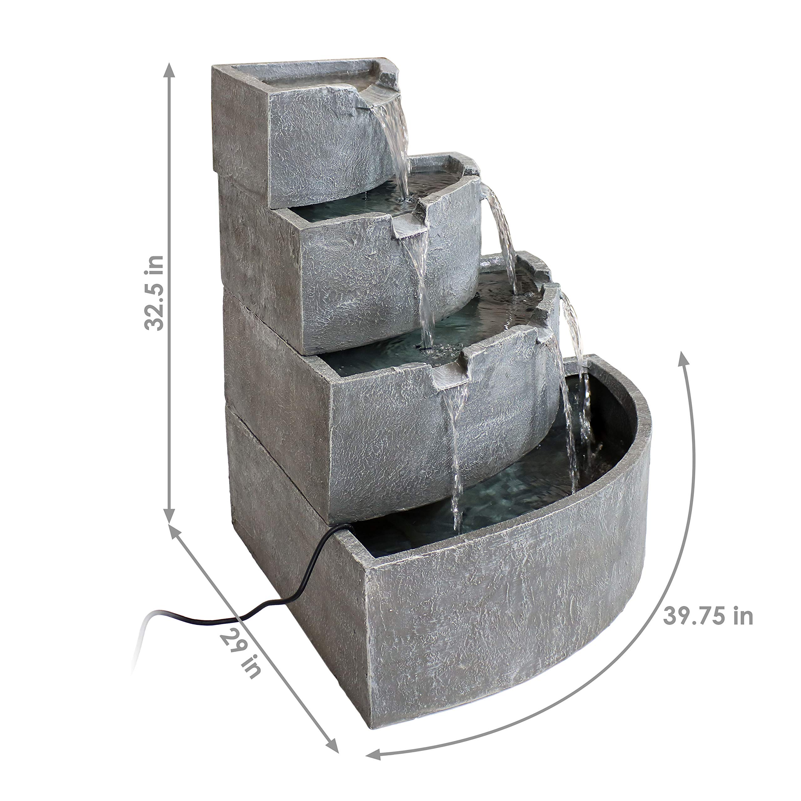 Corner Fountains Outside 24 Backyard Water Features For Your Outdoor