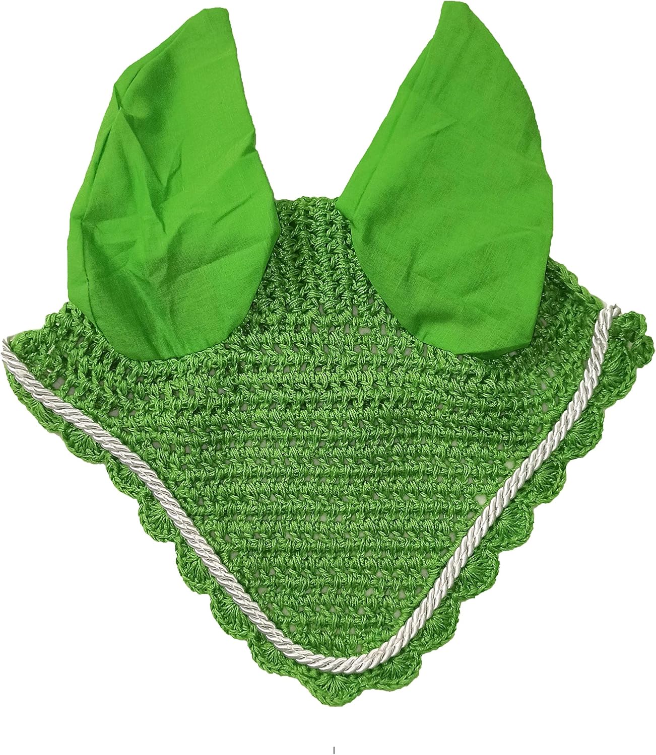 Amazon.com: Wonder Wish Horse Cotton Soft Ear Net Hood Hand Crochet Fly ...