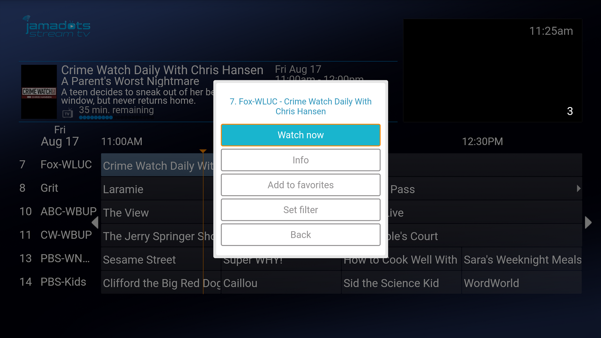 Jamadots StreamTV - App on Amazon Appstore