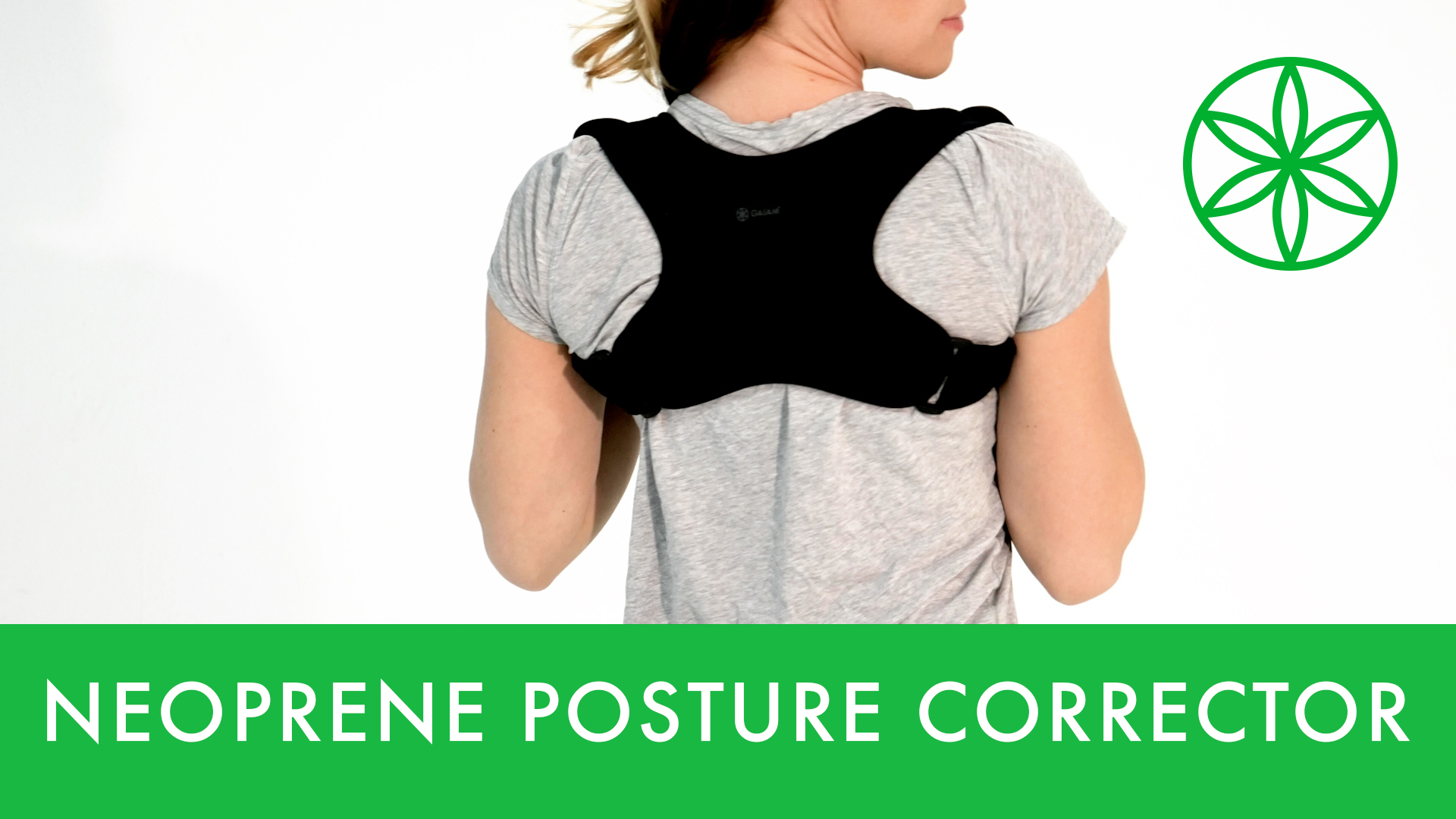 Watch Gaiam Restore Neoprene Posture Corrector on Amazon Live