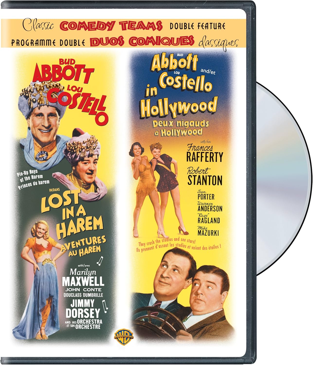 ABBOTT & COSTELLO: LOST IN A HAREM / ABBOTT & COSTELLO IN HOLLYWOOD (FS ...