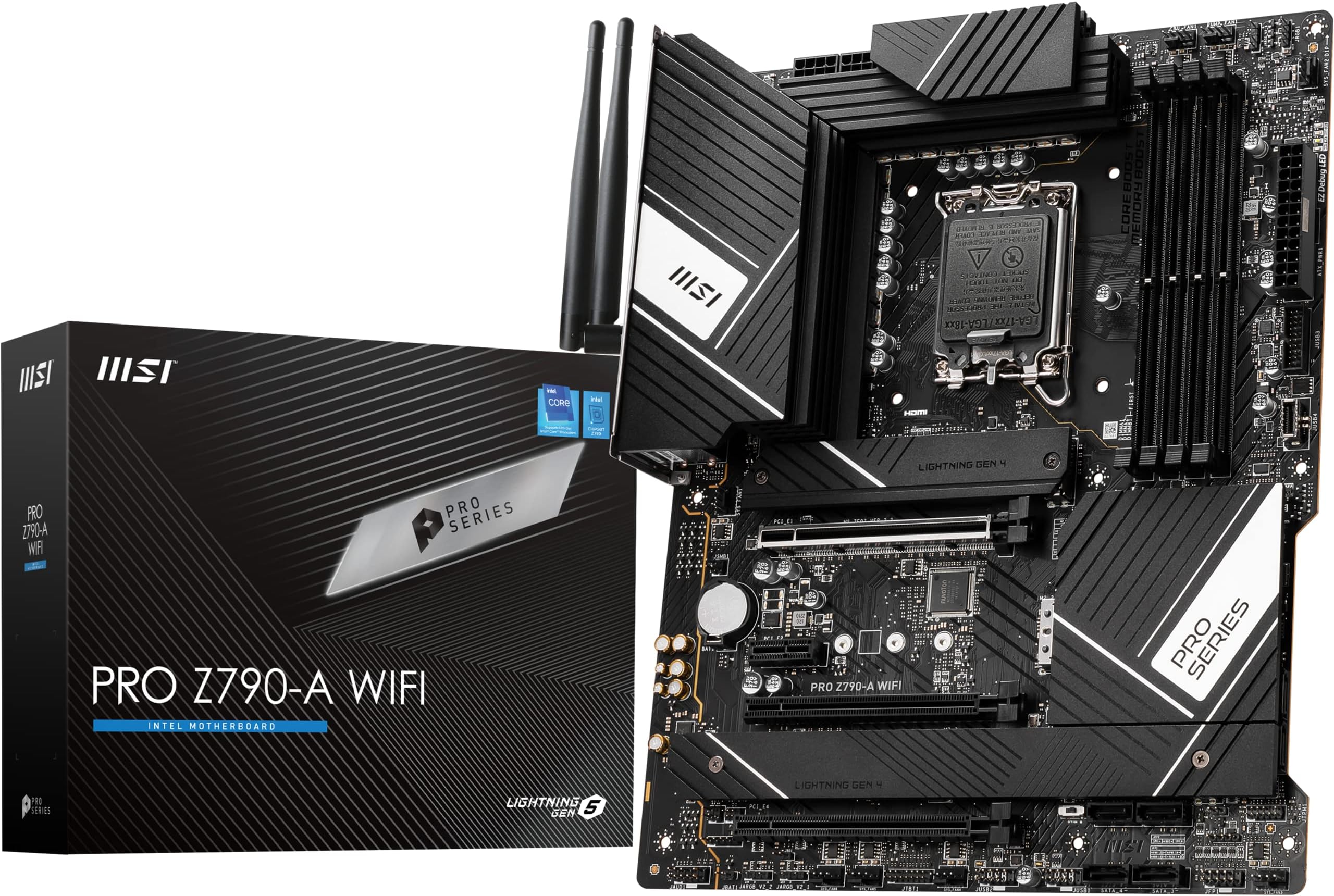 MSI Z790 GAMING PLUS WIFI Motherboard, ATX - Supports Intel 14th, 13th ...